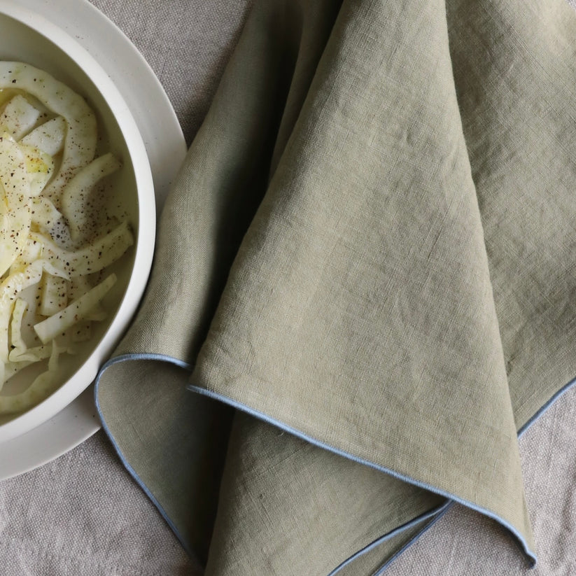 napkin with rolled hem, set of 4 – Once Milano